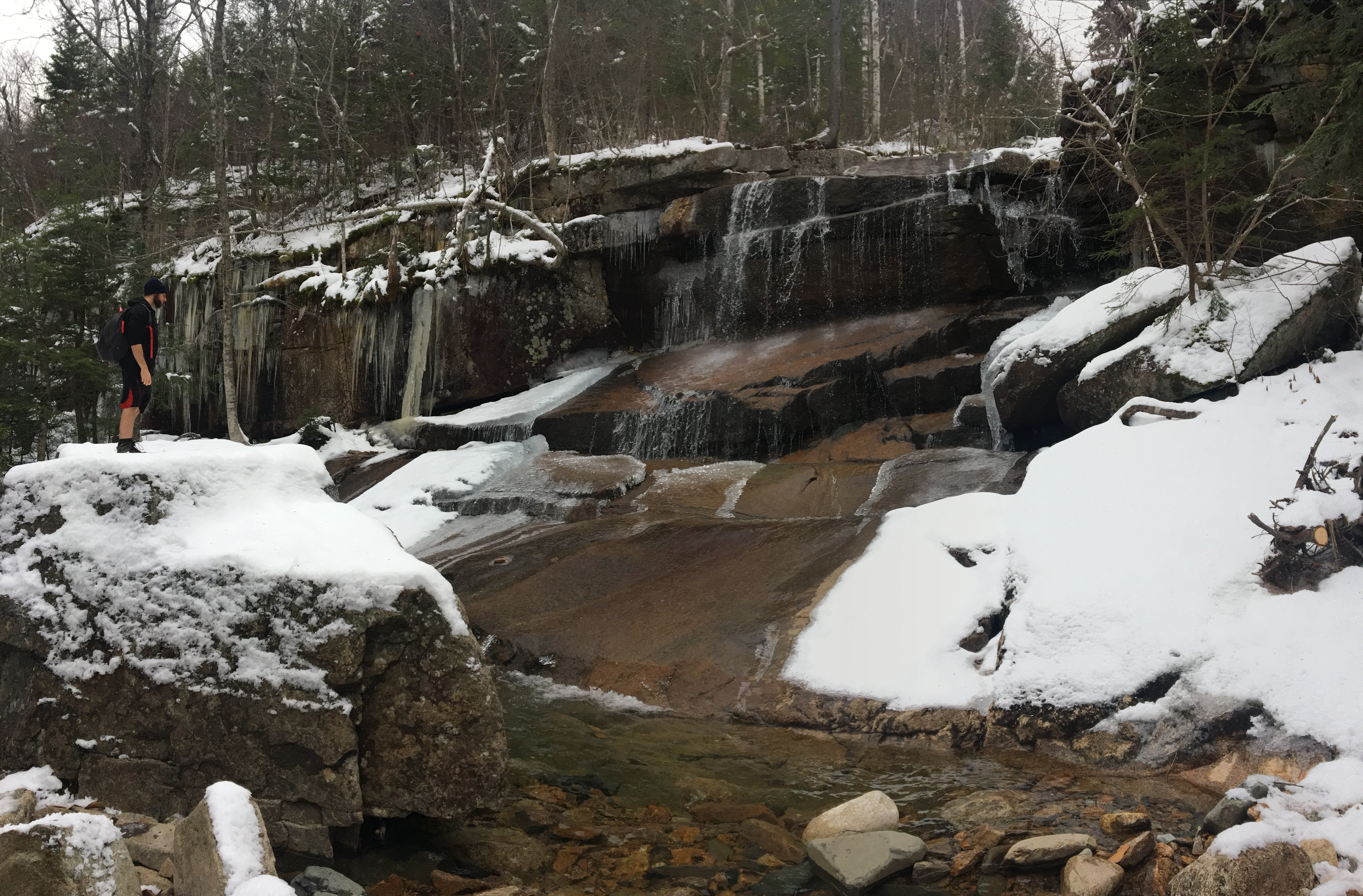 Champney Falls - Trail, Directions, Maps and Pictures