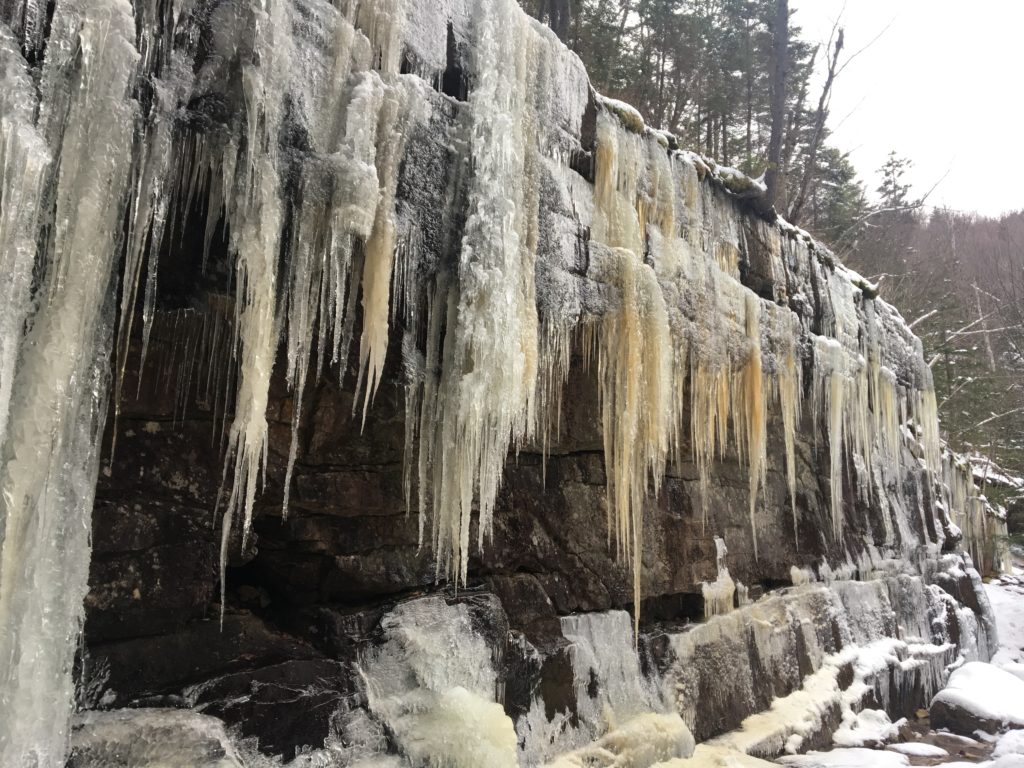 Champney Falls - Trail, Directions, Maps and Pictures