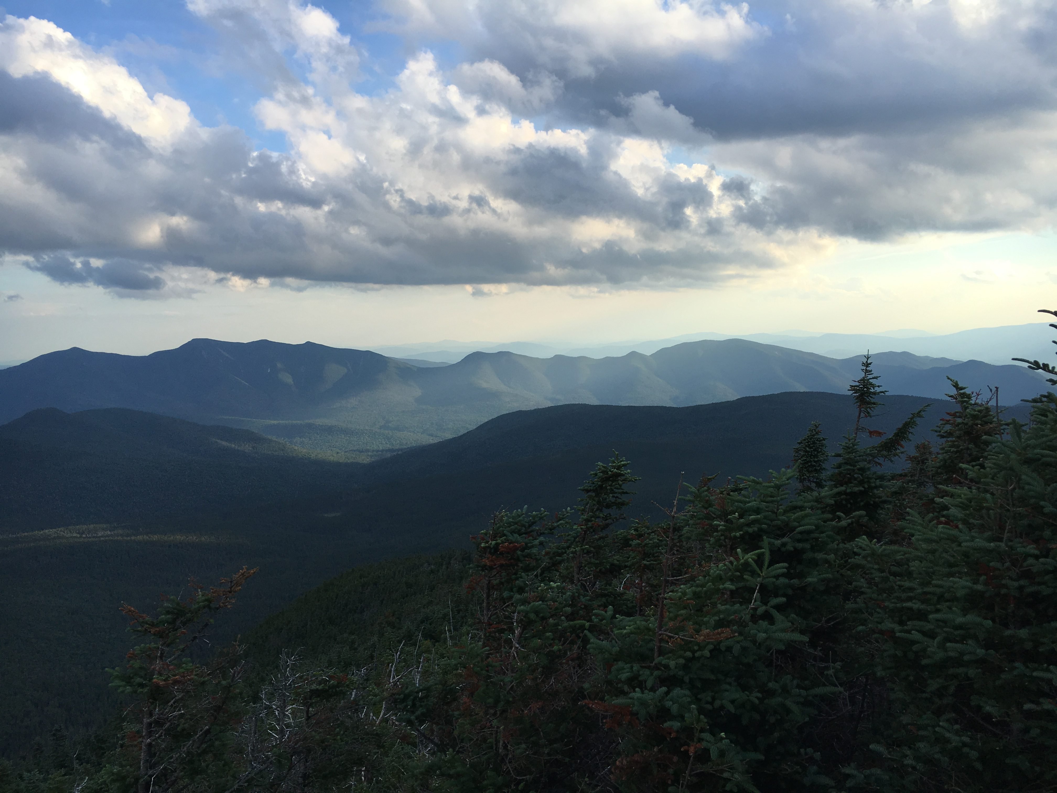 Hiking North and South Hancock Mountain - White Mountains, NH