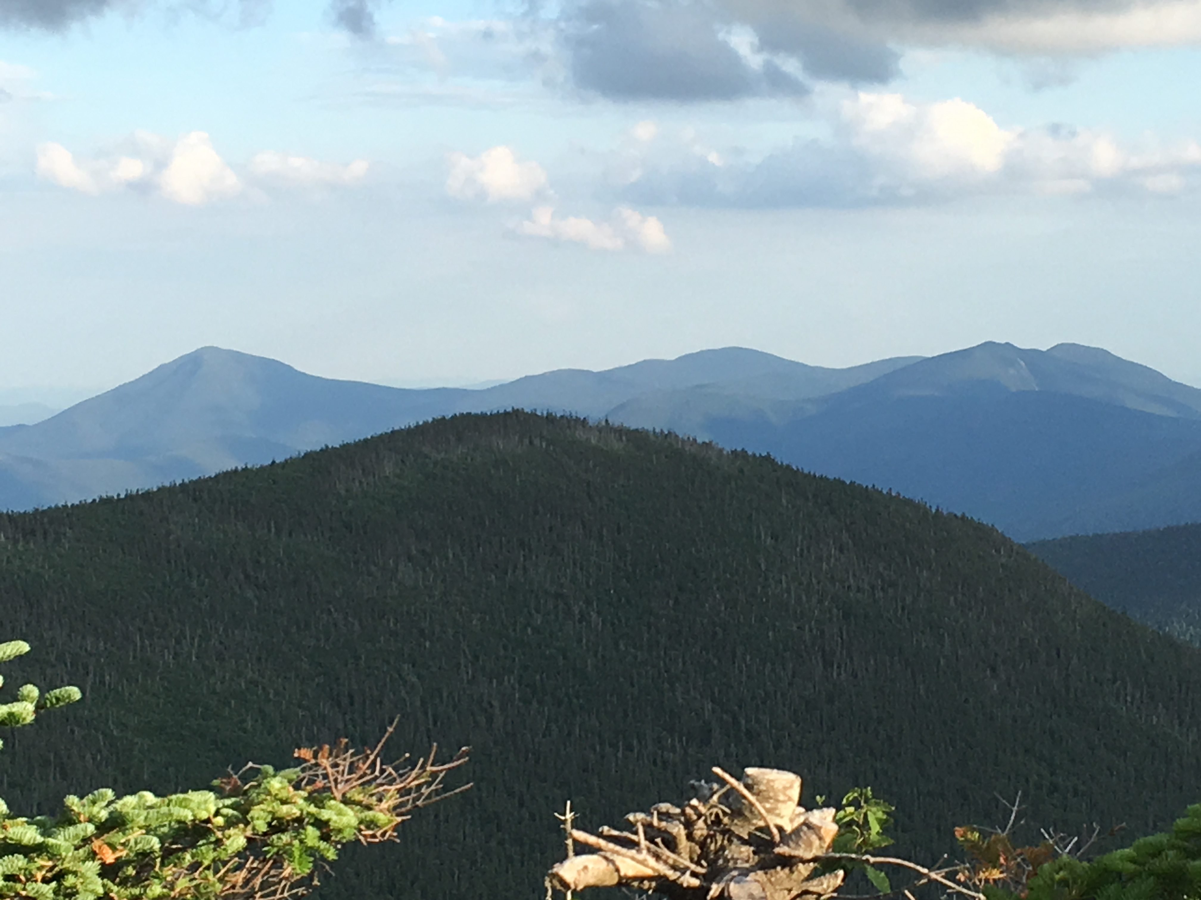 Hiking North and South Hancock Mountain - White Mountains, NH