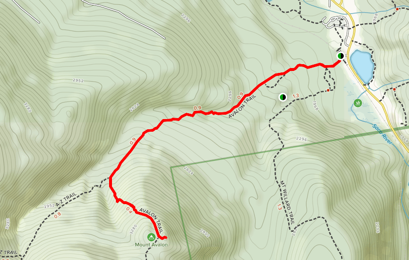 Mount Avalon Hiking Trail Guide: Map, Trail Descriptions, Pictures & More