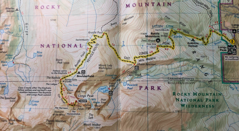 Hiking Chasm Lake - Rocky Mountain National Park, Colorado
