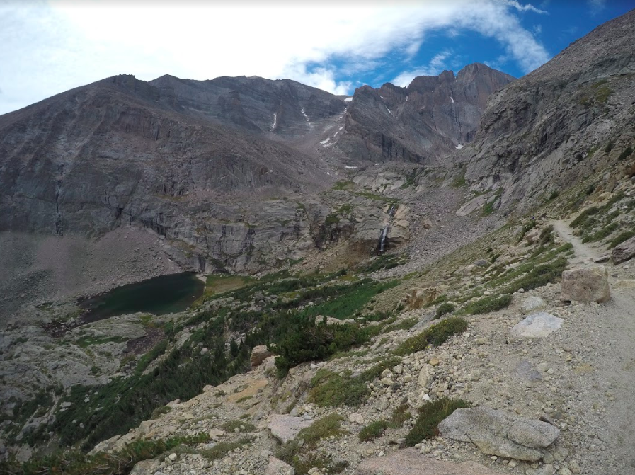 Hiking Chasm Lake - Rocky Mountain National Park, Colorado
