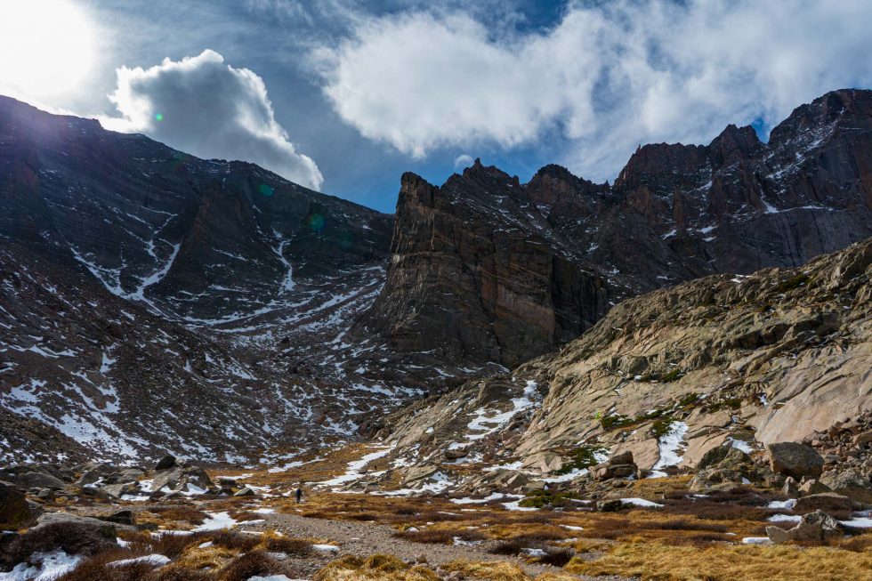 Hiking Chasm Lake - Rocky Mountain National Park, Colorado
