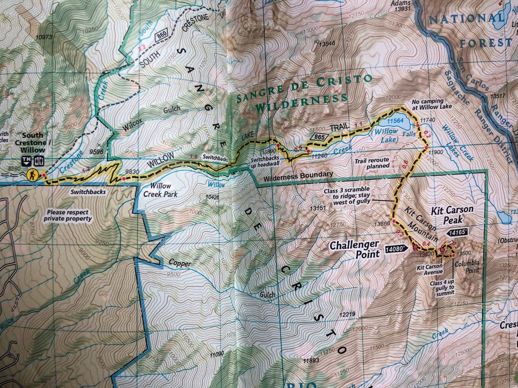 Hiking Kit Carson Peak & Challenger Point - Trail Map, Pics, & More