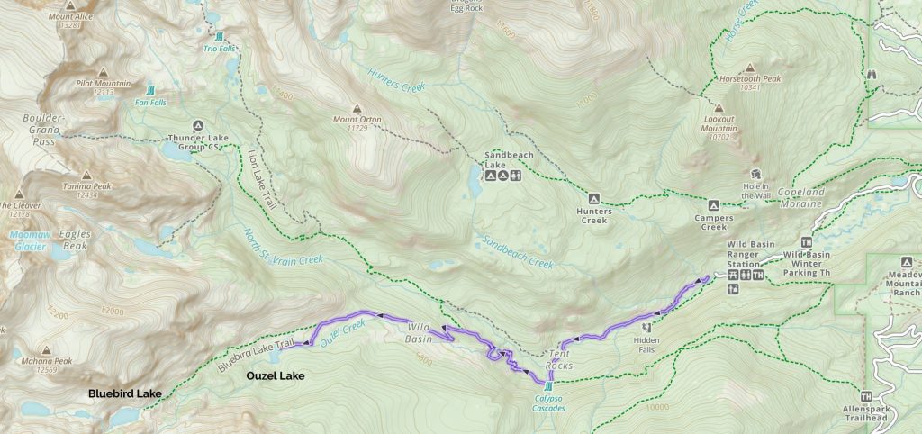 Hiking Ouzel Lake, Colorado - Trail Map, Pictures, Description & More
