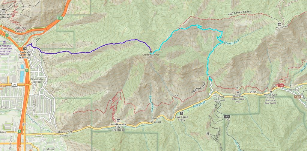 Hiking Grandeur Peak, Utah - Trail Map, Pictures, Descriptions & More