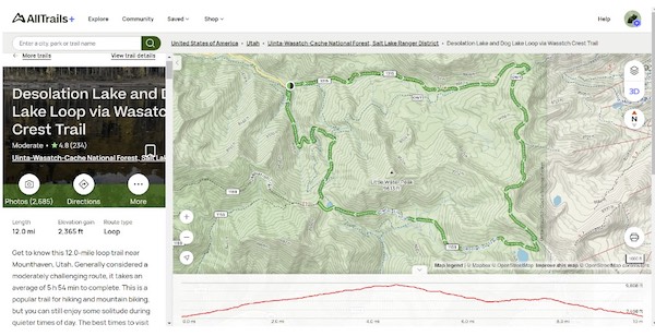 Beginner’s Guide To Hiking & Backpacking Route Planning Guide